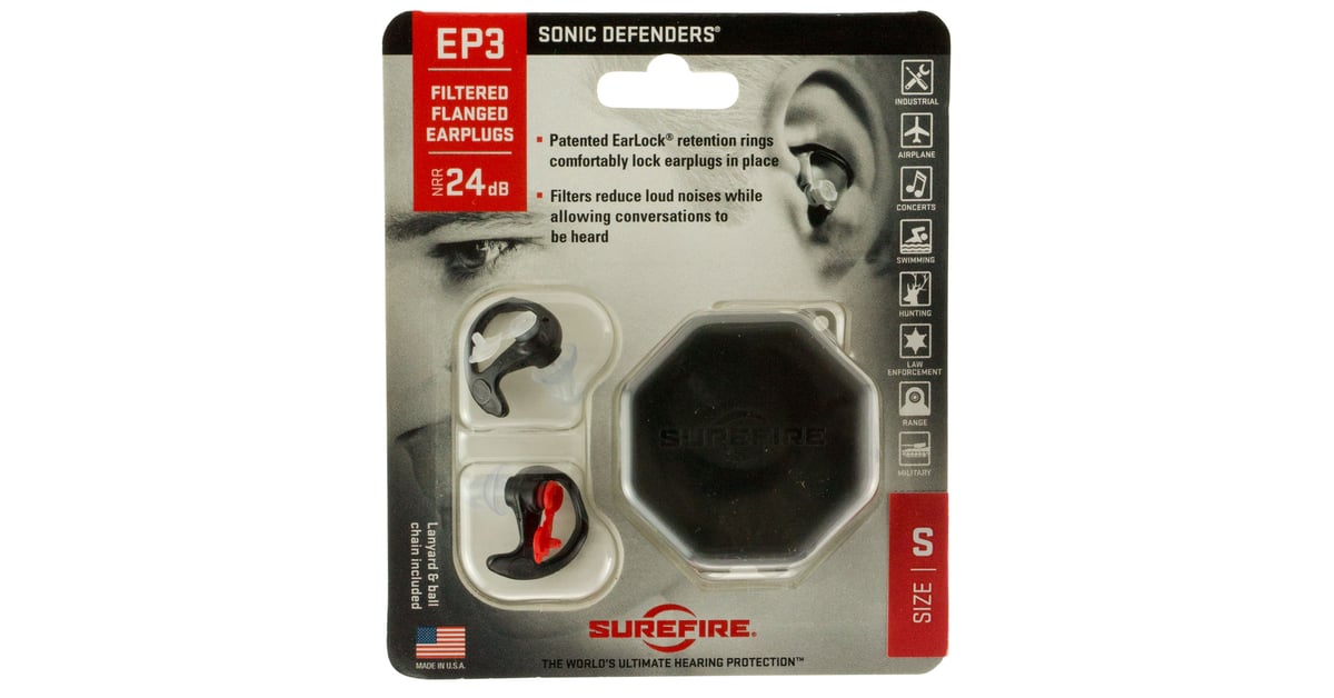 Surefire Ep3 - Range Gear, Hearing Protection :: Guns.com