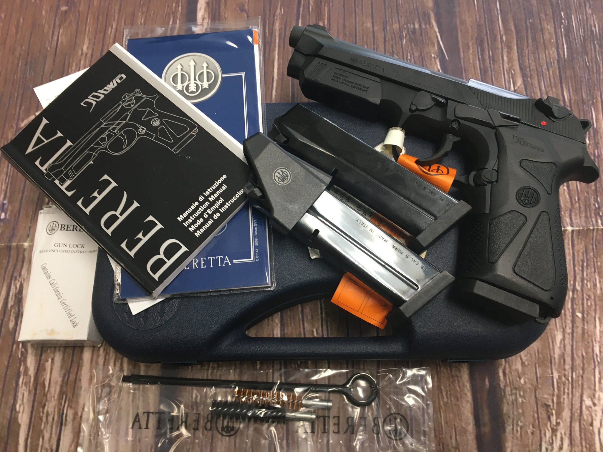 Beretta 90 Two Type G (with Trijicon Night Sights) - For Sale - New ...