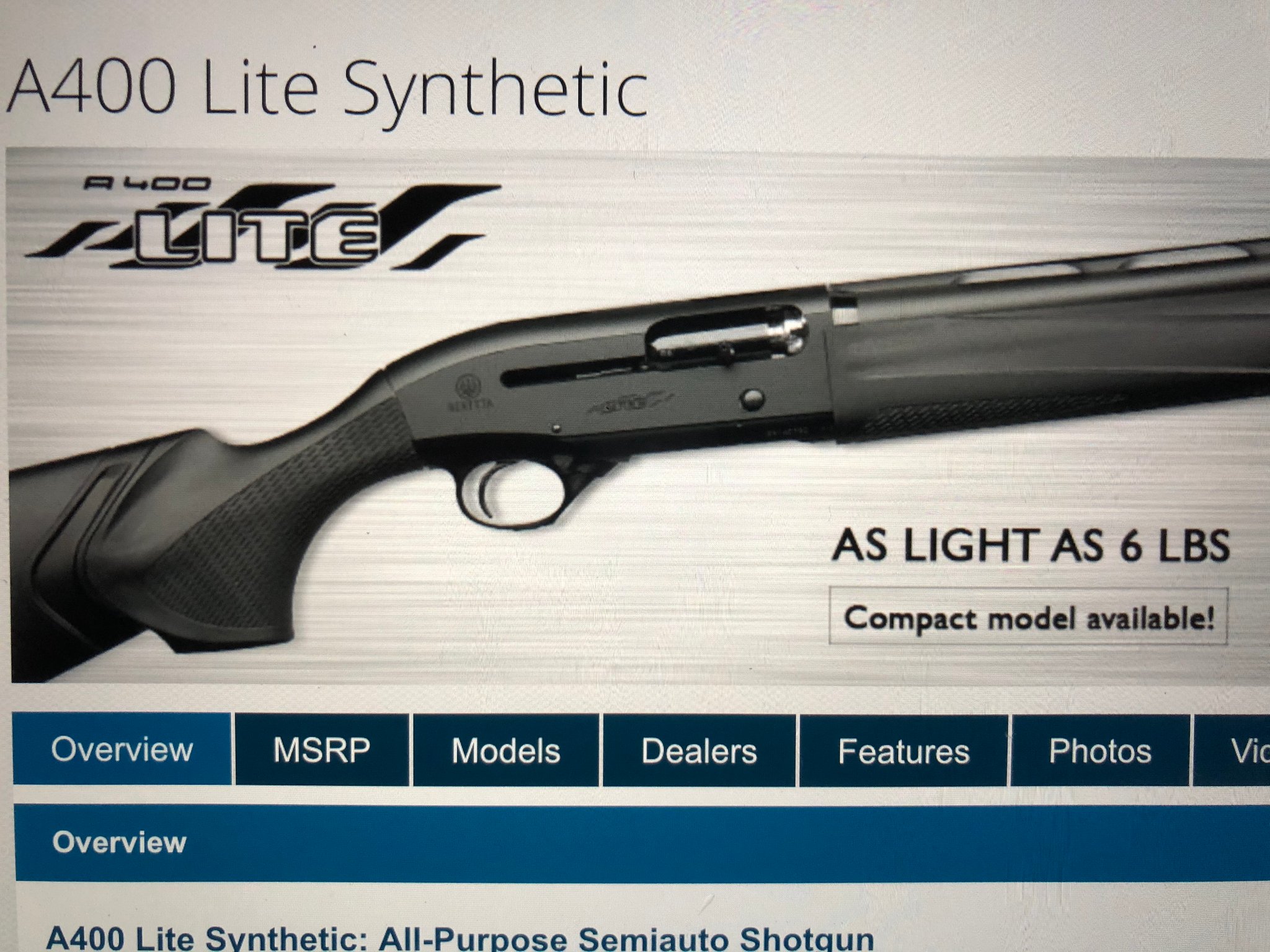 Beretta A400 Lite - For Sale - New