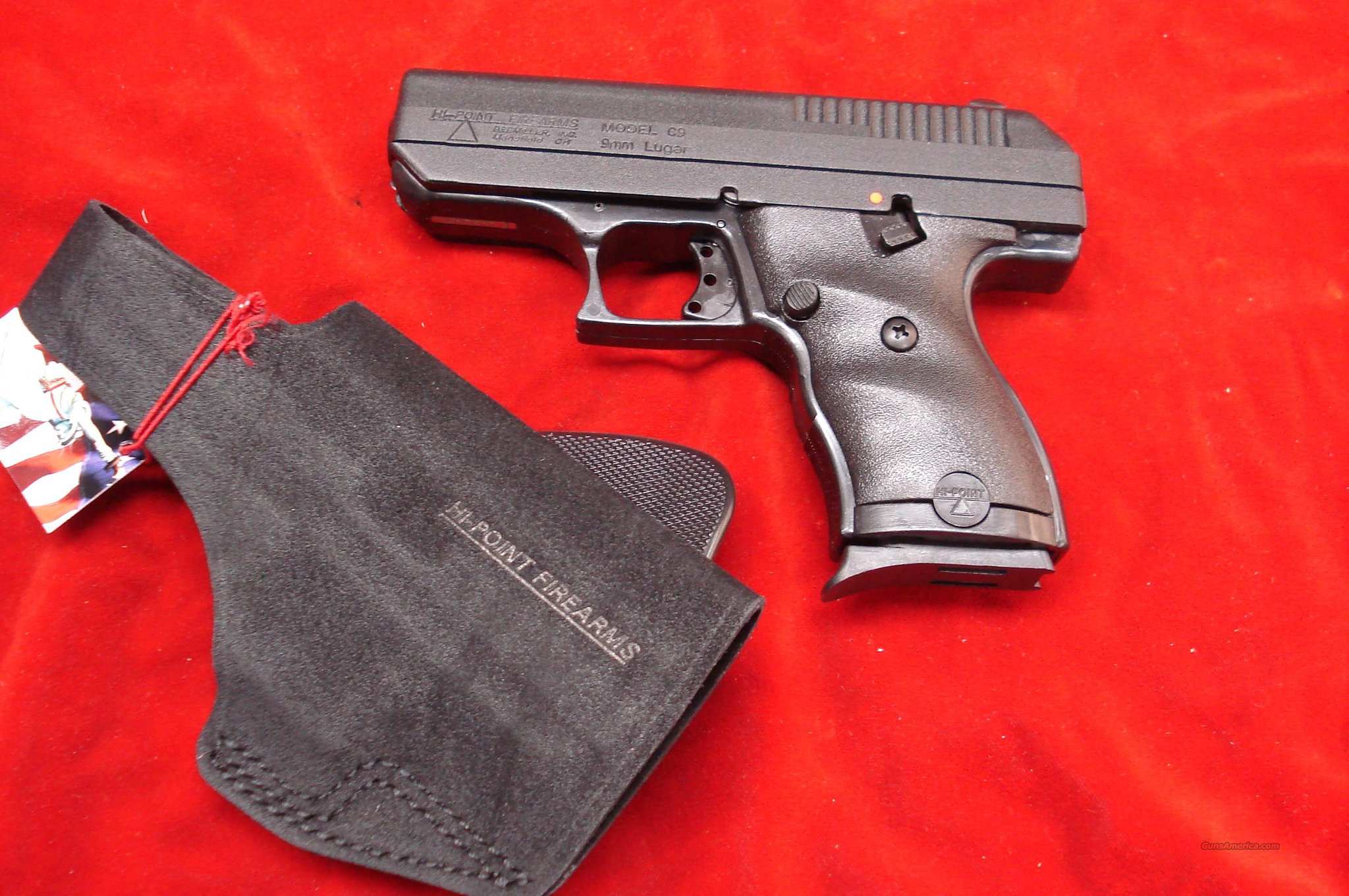 Hi-point C9 0916 9mm W/ Galco Leather Holster - For Sale - New