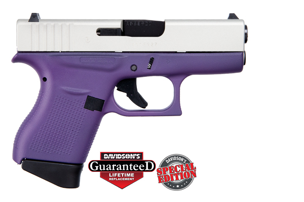 Glock 43 Purple / Shimmer Aluminum Cerakote - For Sale - New