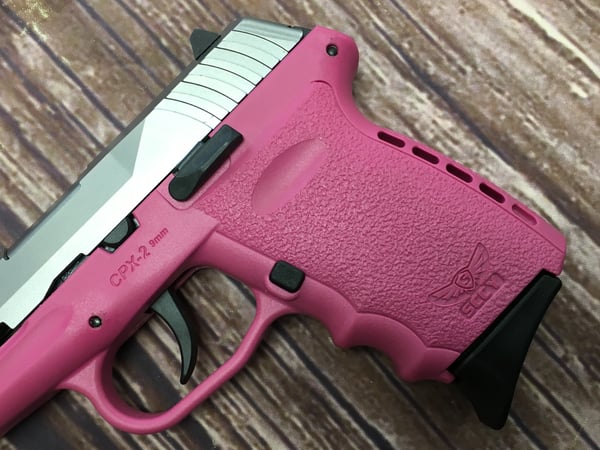 Sccy Industries Cpx-2 Pink With Silver Slide - For Sale - New :: Guns.com