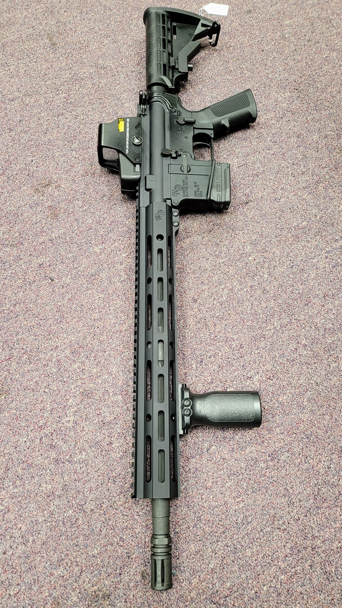 Karri's Guns Kg-15 Ar With 10rd Magazine And Red Dot Sight - For Sale - New
