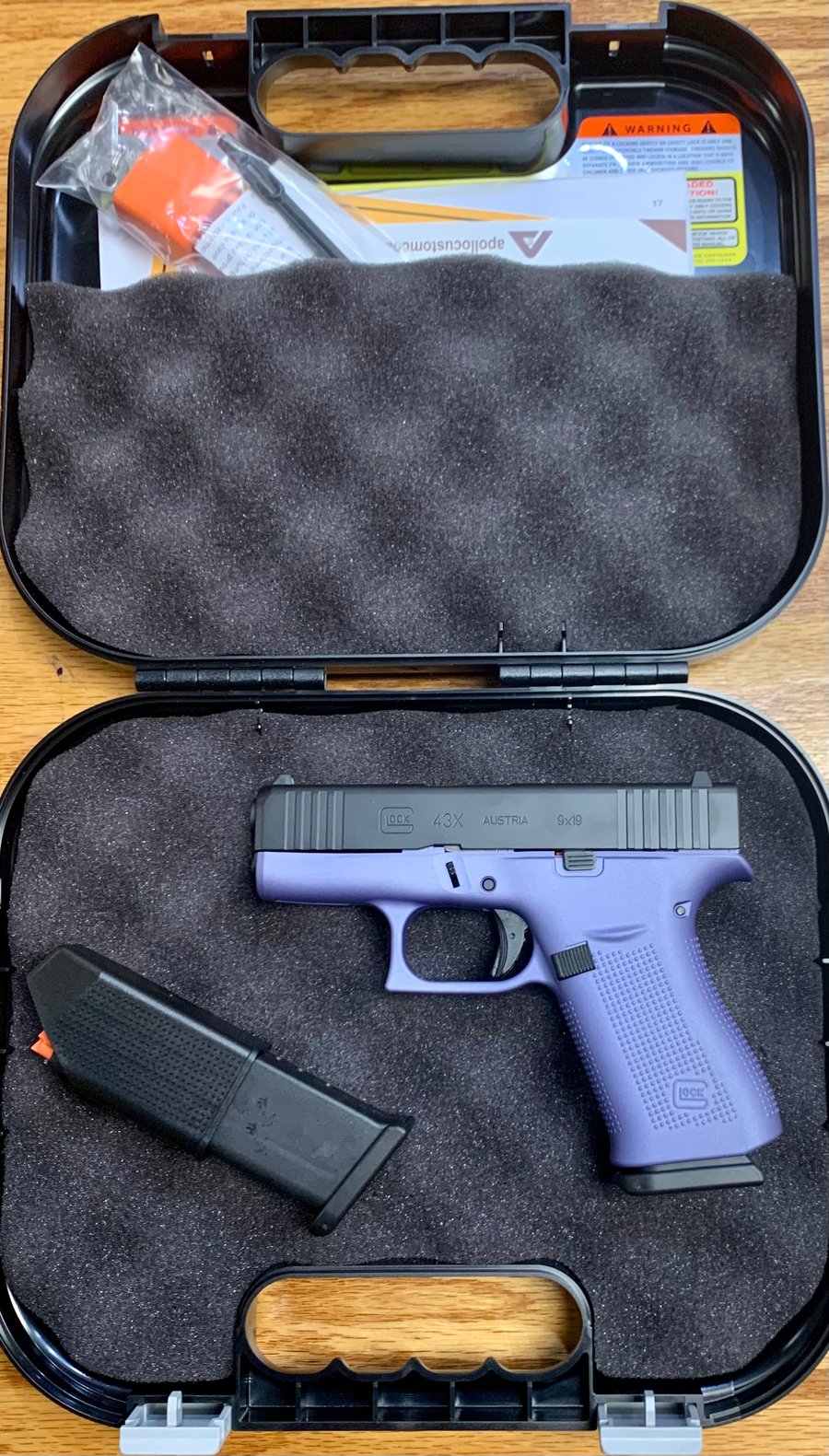 Glock G43x 43x Purple - For Sale - New :: Guns.com
