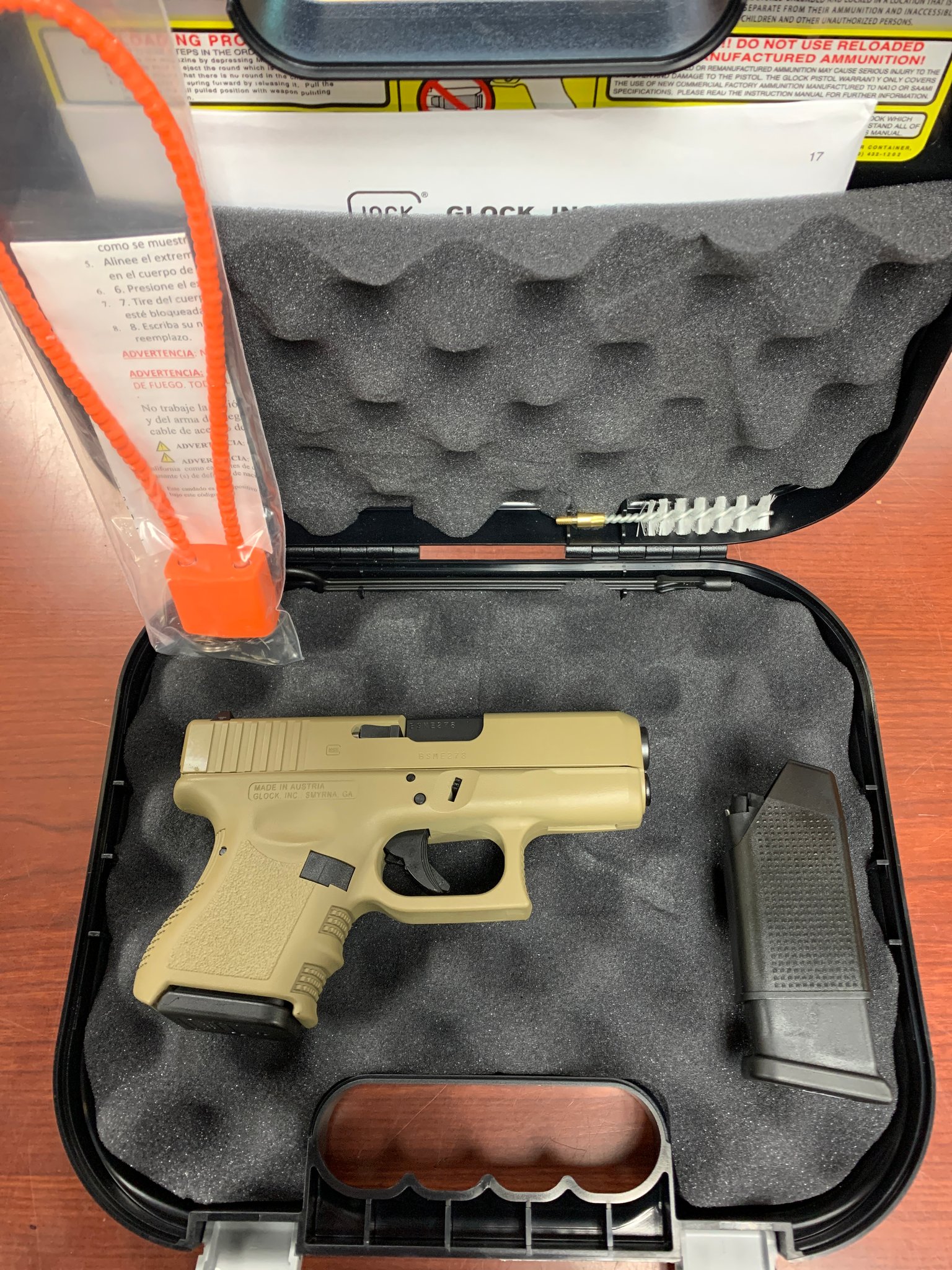 Glock 27 G27 Gen 3 Fde Glpi27502fde - For Sale - New