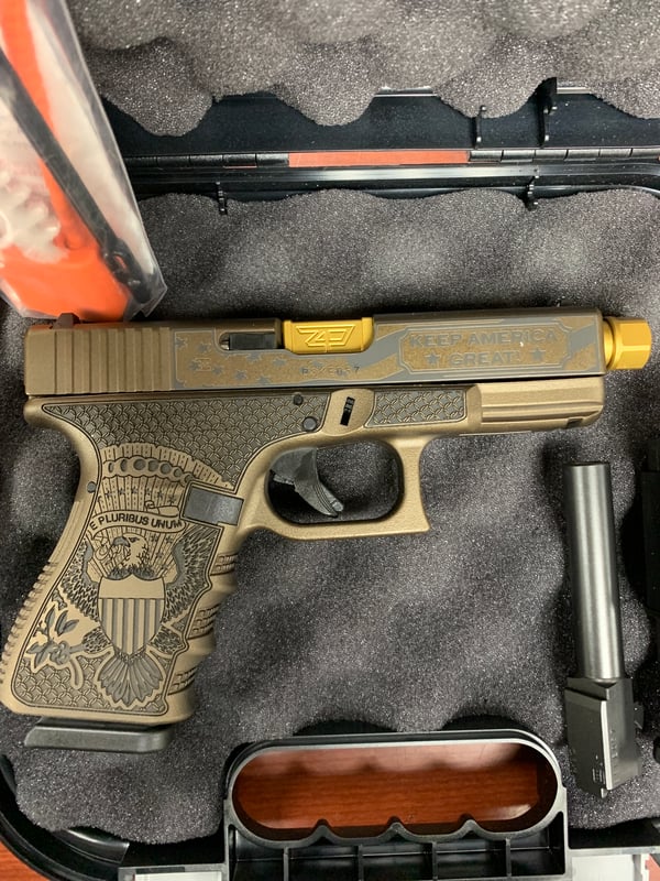 Glock 19 G19 Gen 3 Trump Glpi19502t - For Sale - New :: Guns.com