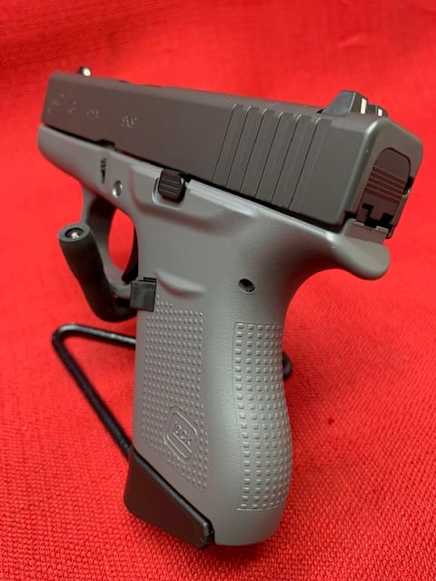 Glock 43 G43 9mm Apollo Custom Congry Concrete Gray With Gray Slide Acg ...