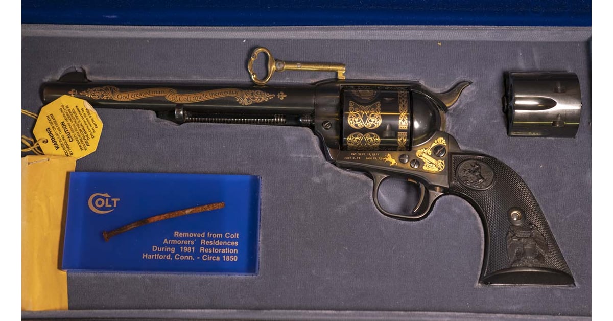 Colt Armorer's Commemorative Revolver