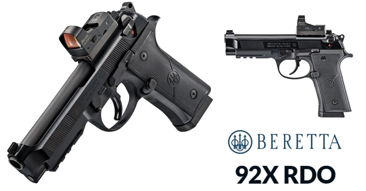 New: Beretta 92X RDO Full-Size 9mm
