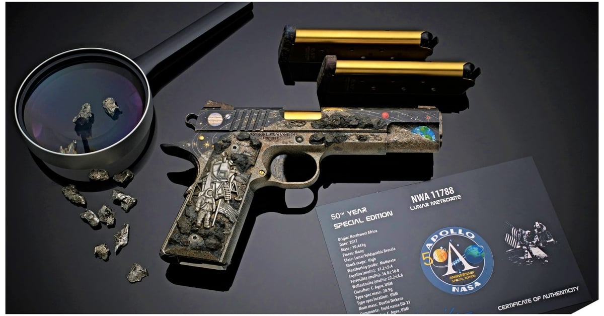 Cabot Shows off Unique $250K Moonshot 1911
