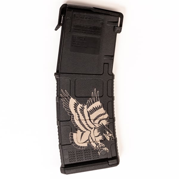 Tactical Engravement Eagle Pmag - Gun Magazines