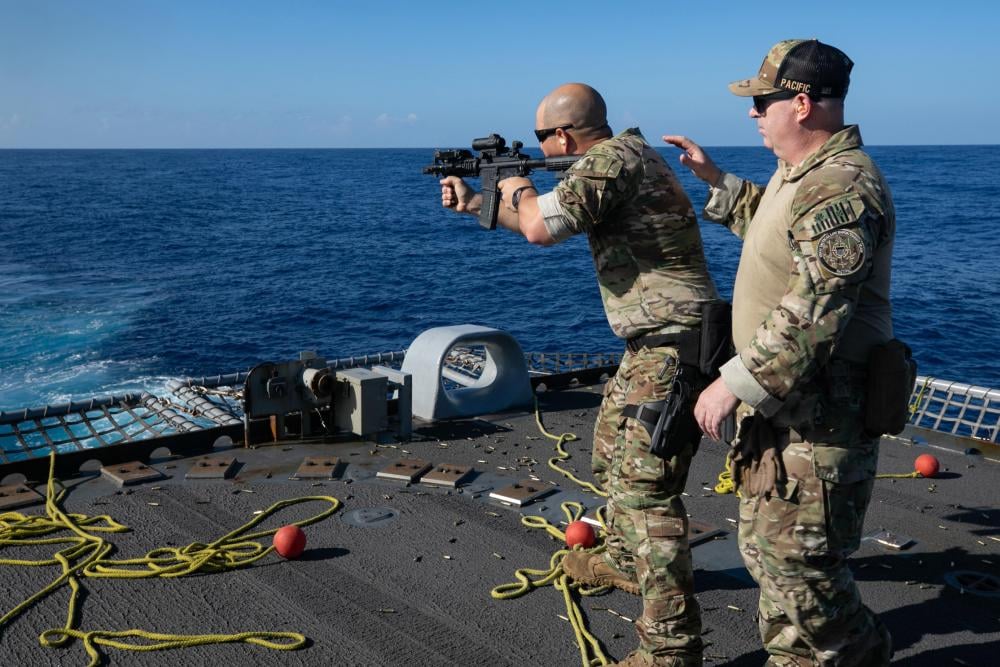 Super Shorties Spotted on Navy Ship