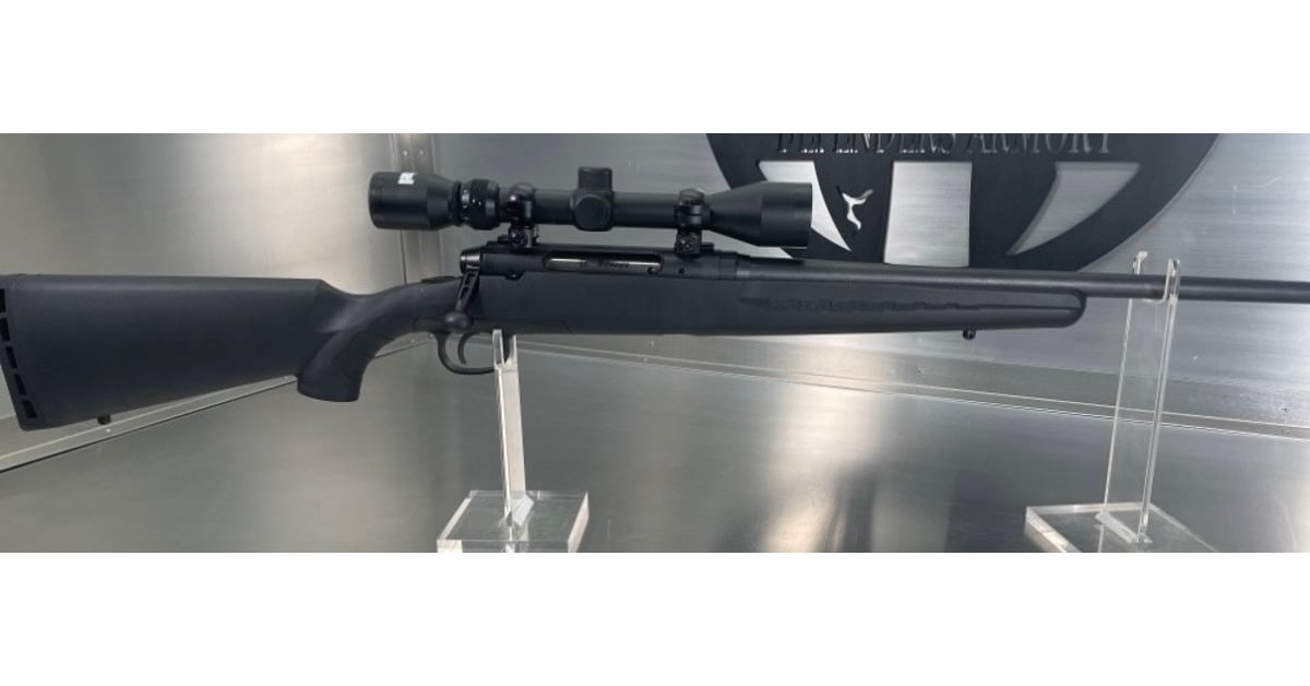 Savage Arms Axis .25-06 Remington With Bushnell Scope Bolt Action Rifle ...