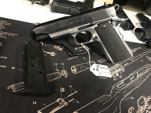 Llama Max-1 1911 Handgun - Warning: This Llama Spits .45 ACP ~ VIDEO