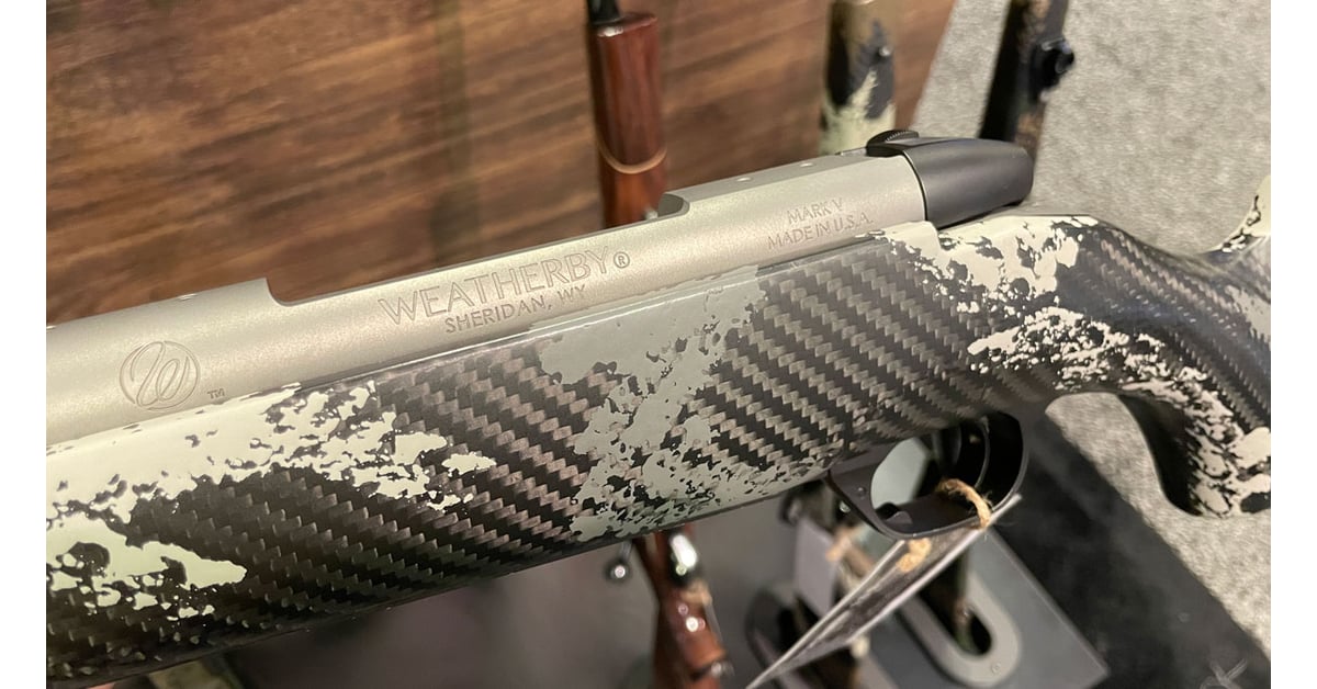 Weatherby Booth Buzzing with Young Rifles, Shotguns at Safari Club
