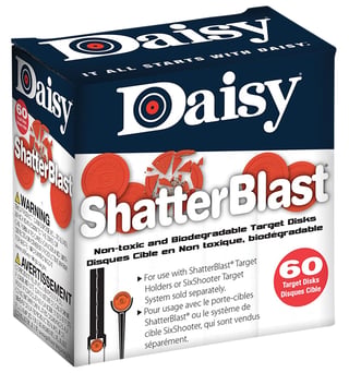 Daisy Shatterblast Target Disks 2" Clays - For Sale