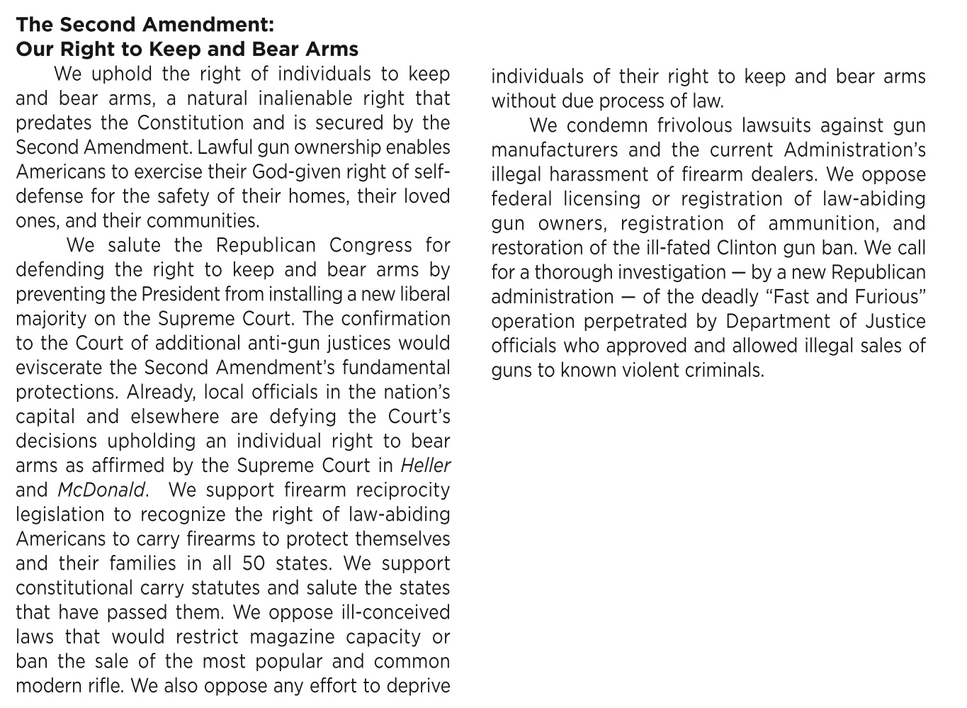 Republicans Release 2024 Platform