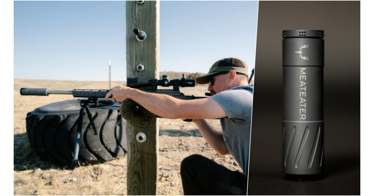 New Recoil Reducing Banish 30 MeatEater Hunting Suppressor