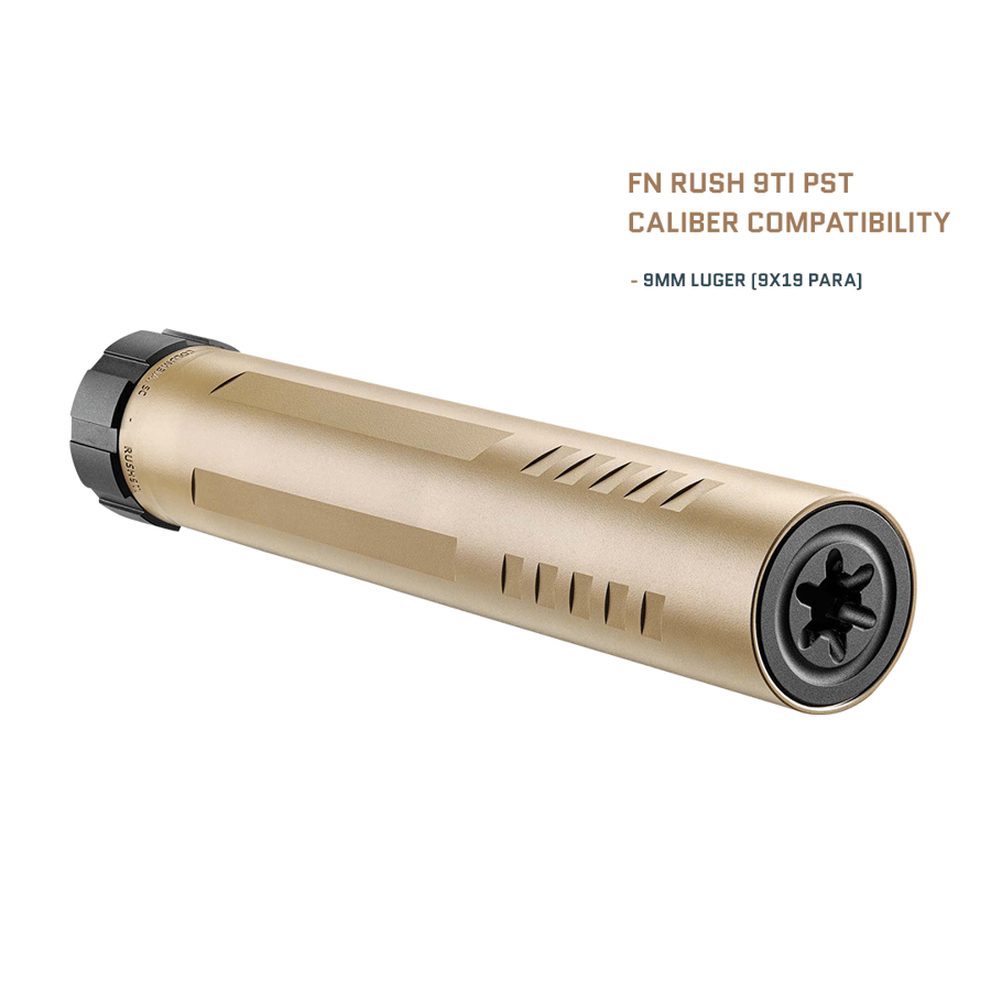 Fn Rush 9ti 9mm Suppressor [fde] For Sale :: Guns.com