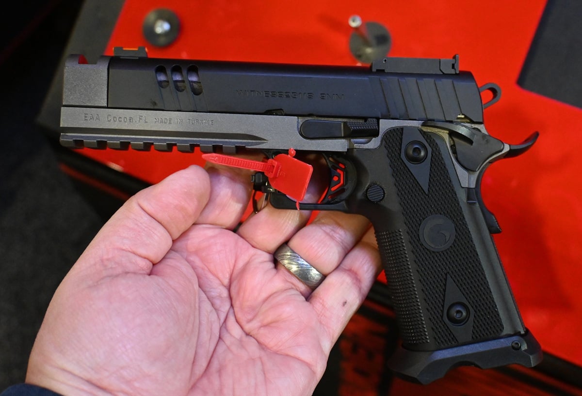 EAA Shows off Forged Steel Framed Witness2311 Match Series
