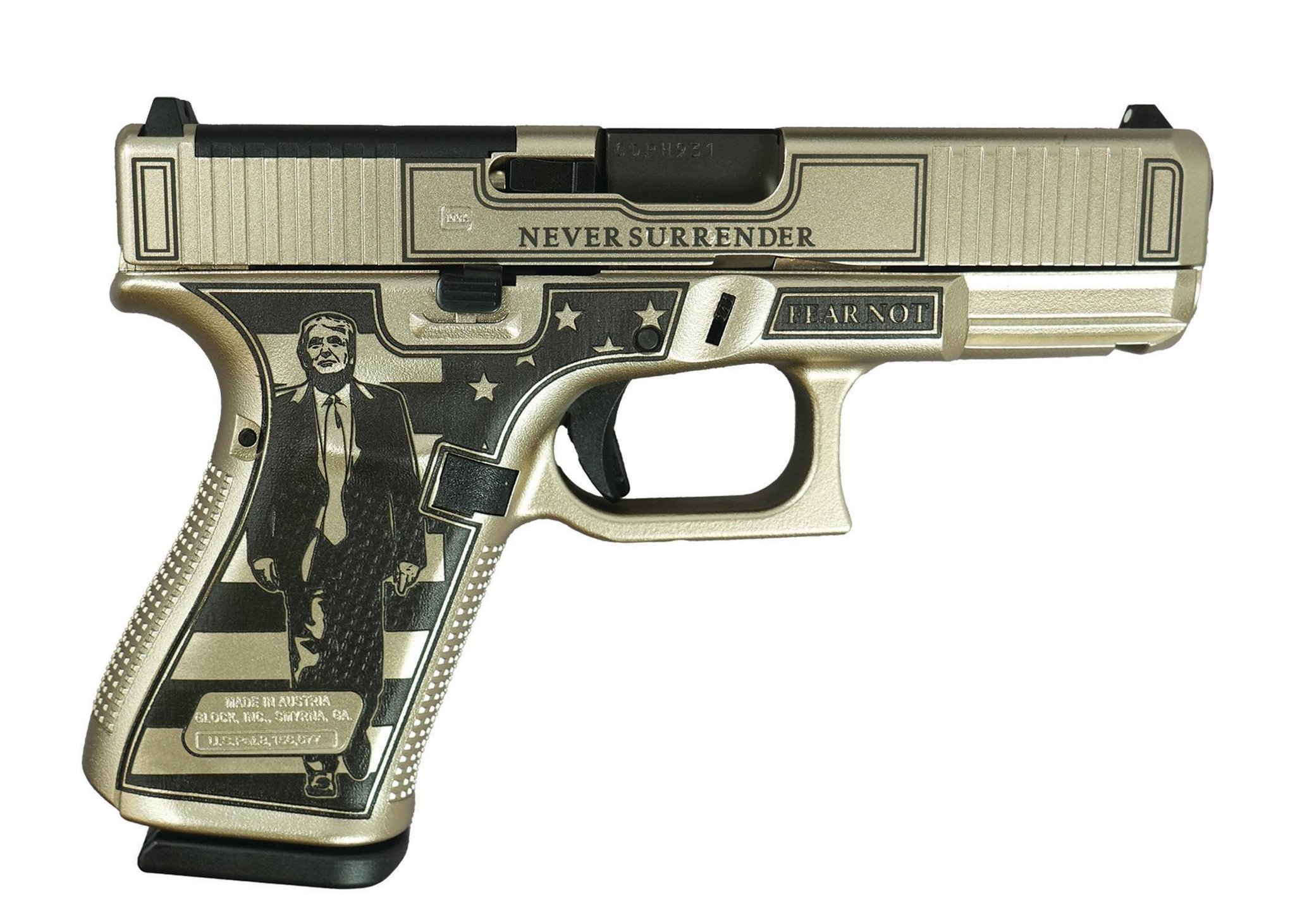 Glock G19 Gen5 Mos (trump Custom) - For Sale - New