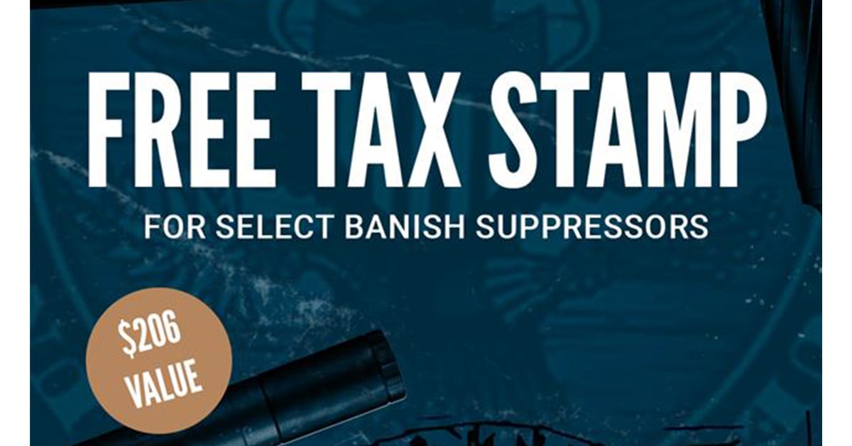 Free NFA tax stamp For Suppressors