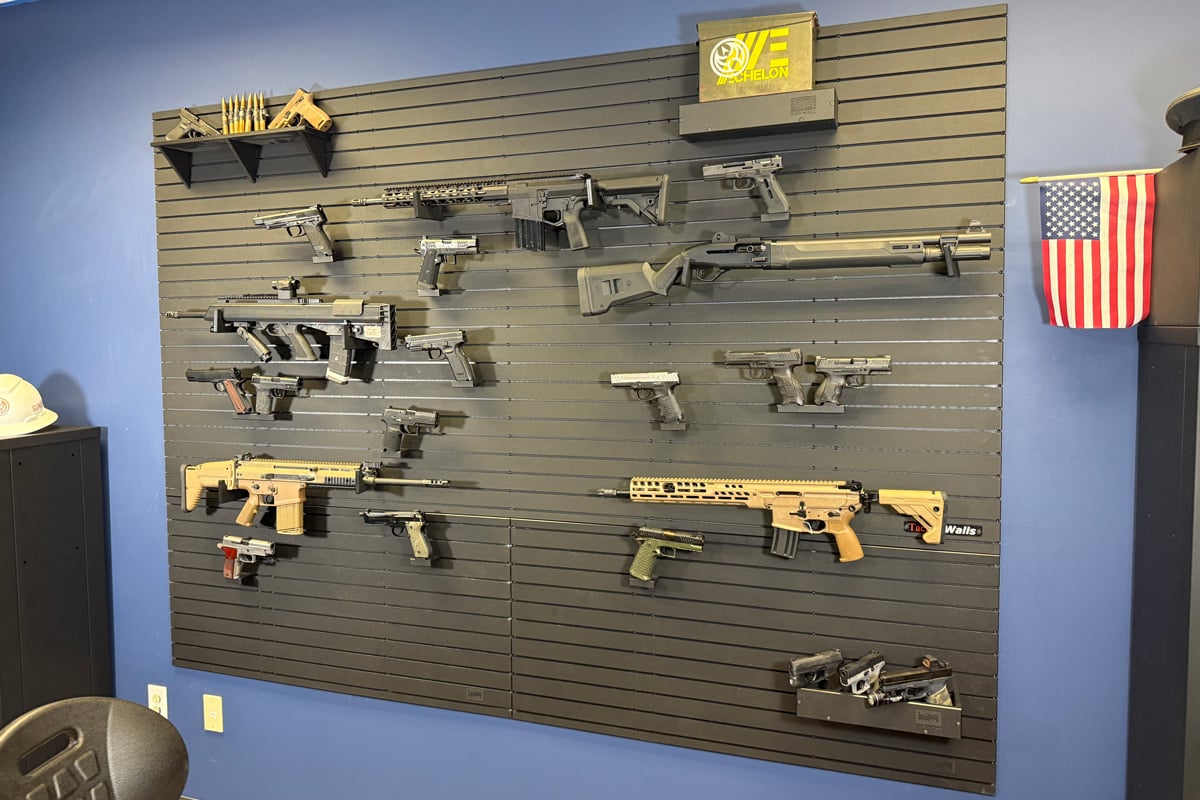 Tactical Walls Offers Stylish Gun Storage