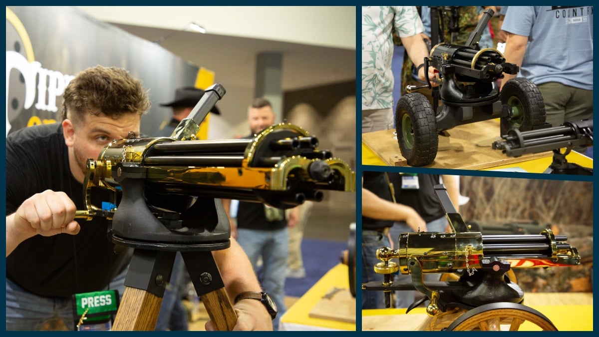 Tippmann's 9mm & .22 LR Gatling Guns, .380 Pirate Pistol