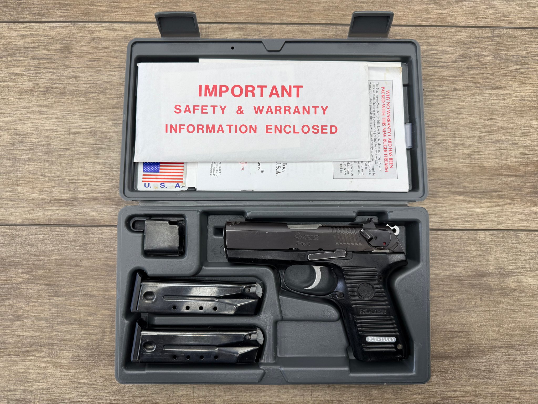 Ruger P95 - For Sale, Used - Good Condition