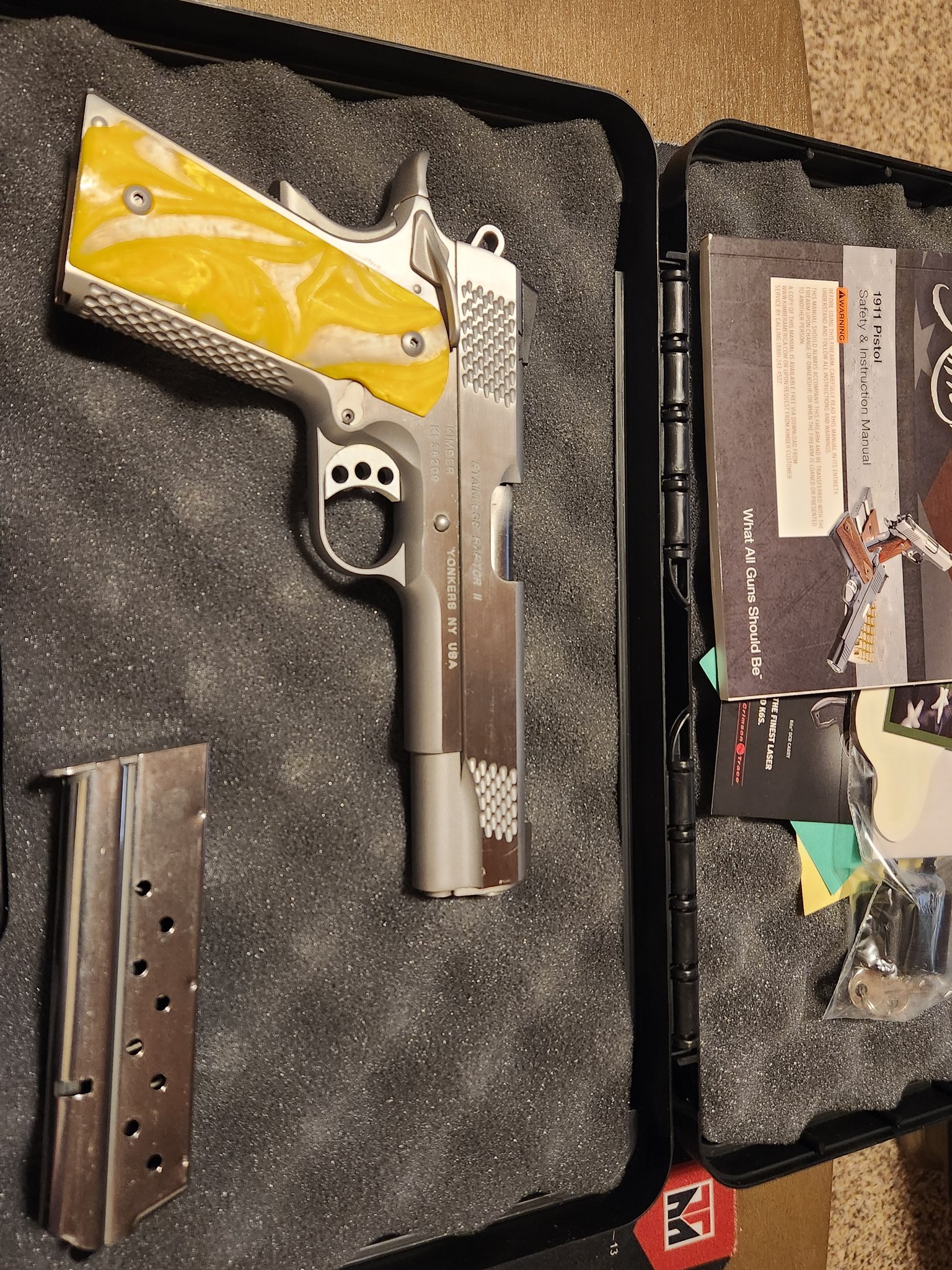 Kimber Stainless Raptor Ii - For Sale, Used - Excellent Condition ...