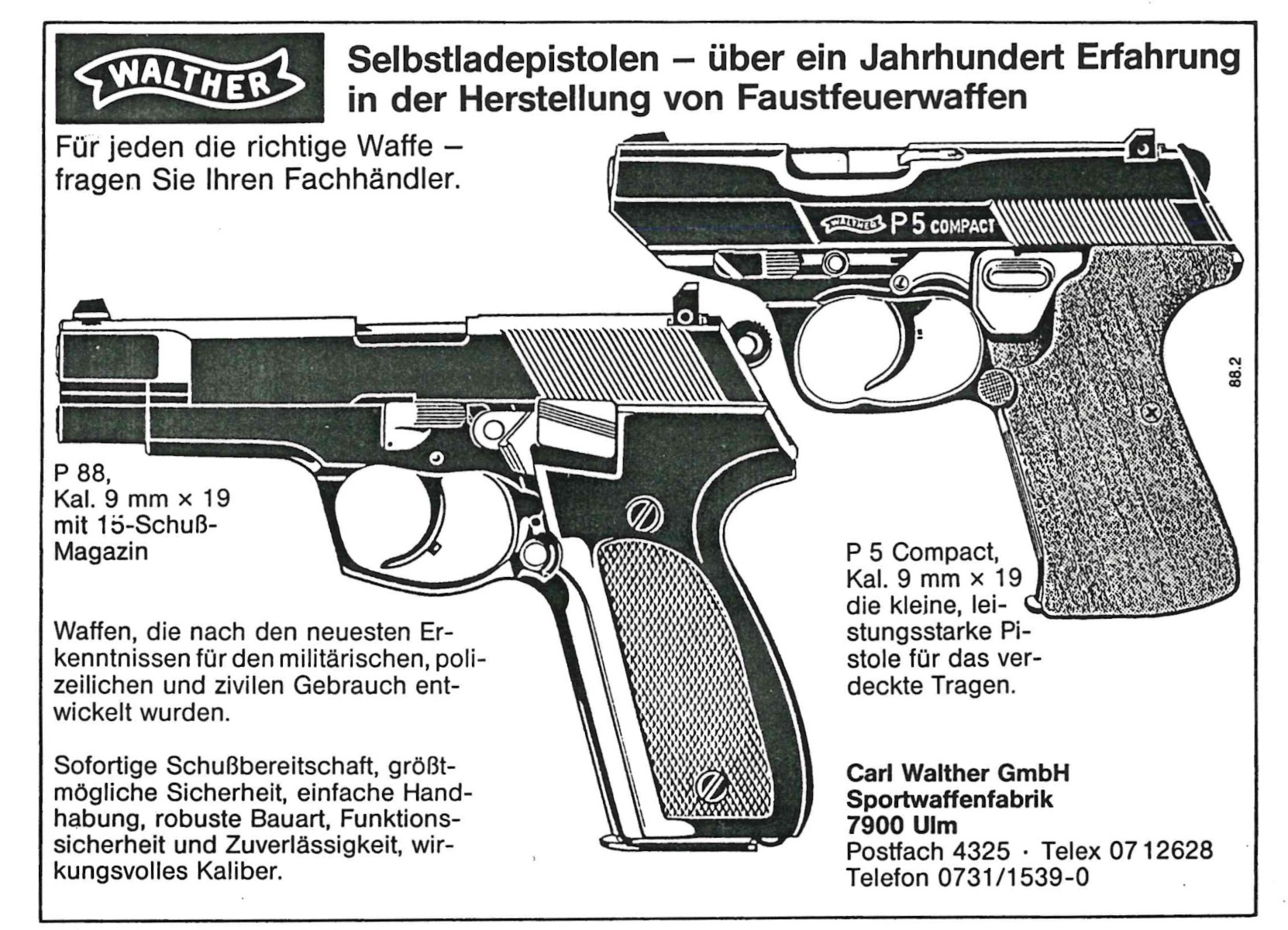 20th Century Walther Performance: The P88 9mm