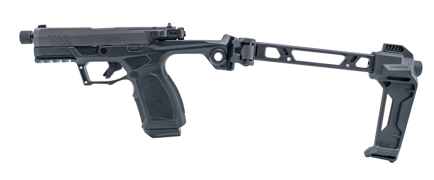 New: Taurus GX4 Strike Bravo 9mm Pistol with Folding Brace
