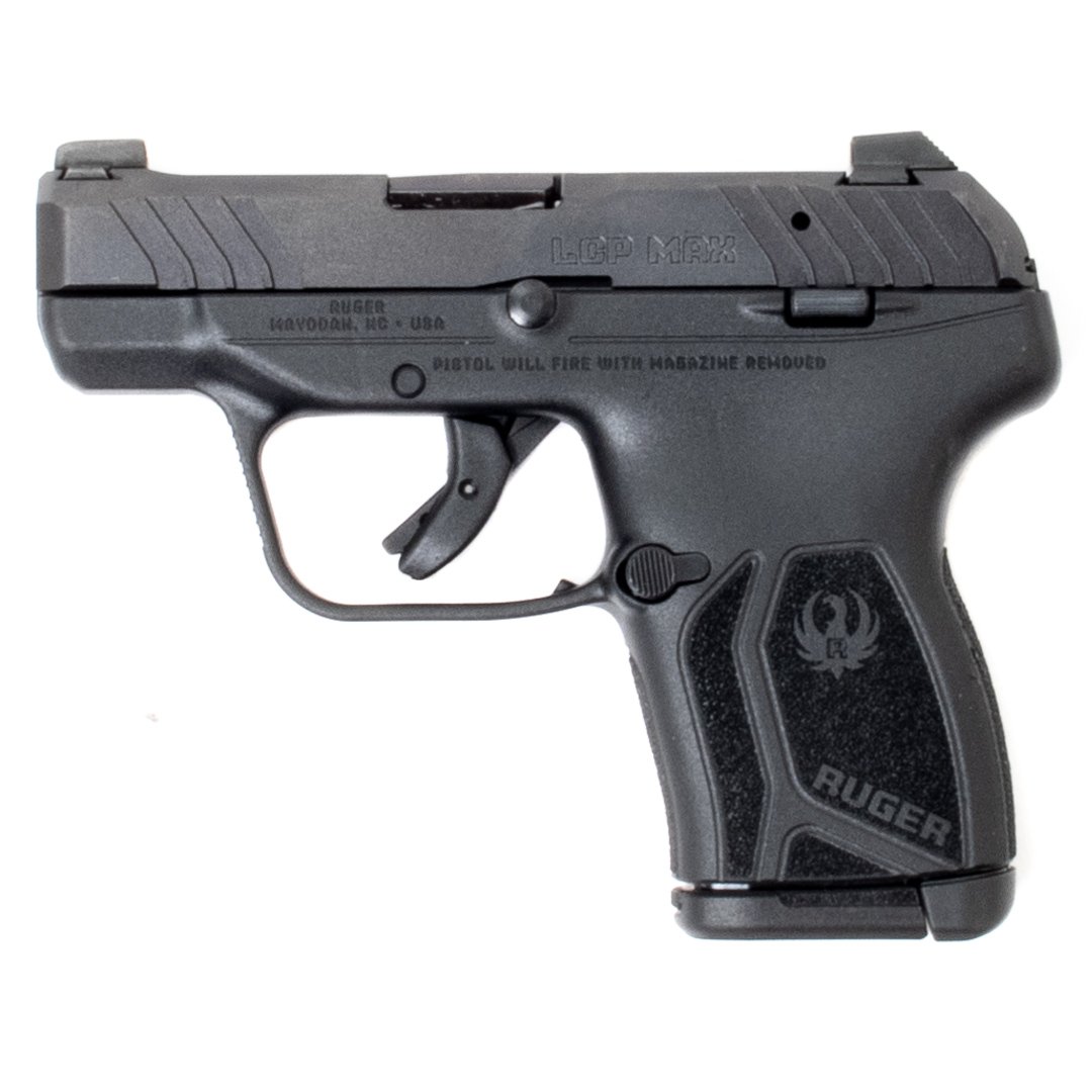 New: Ruger LCP MAX Pistols, Now with Manual Safety