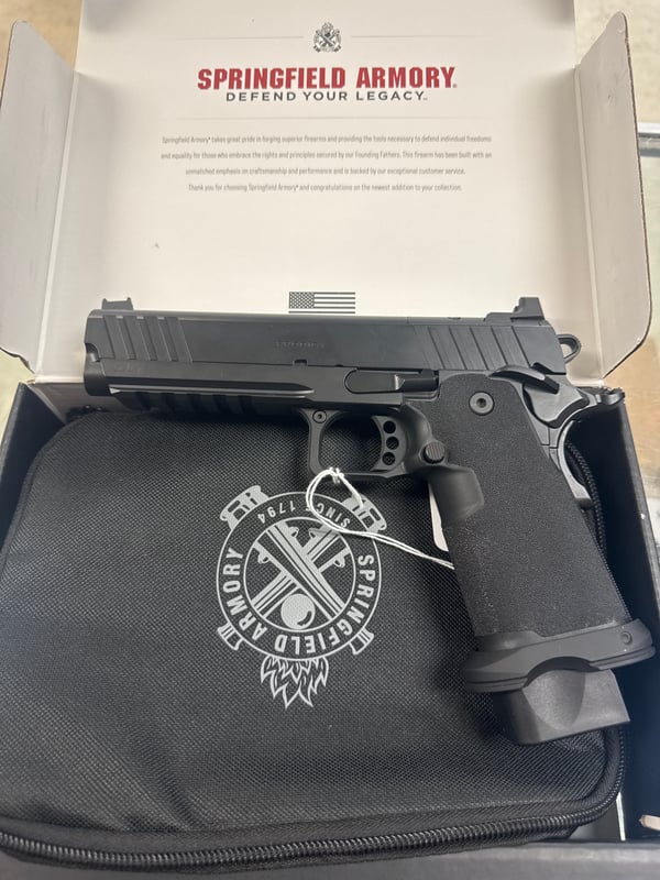 Springfield Armory 1911 Ds Prodigy Aos - For Sale, Used - Very-good ...