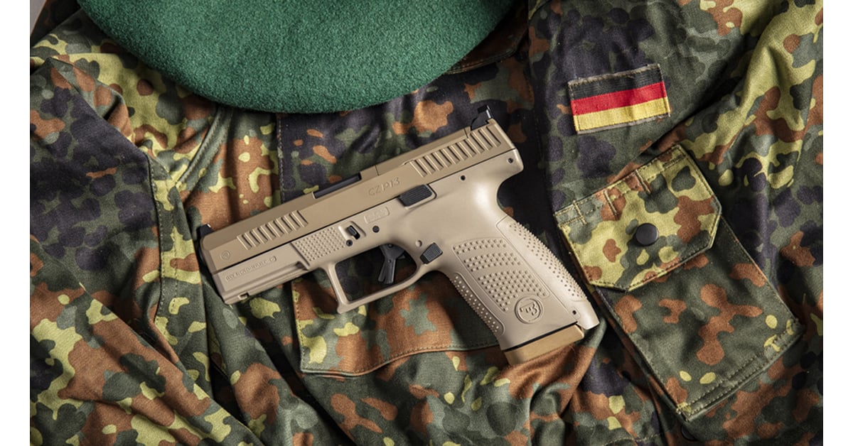 CZ Wins New German Military Pistol Contract