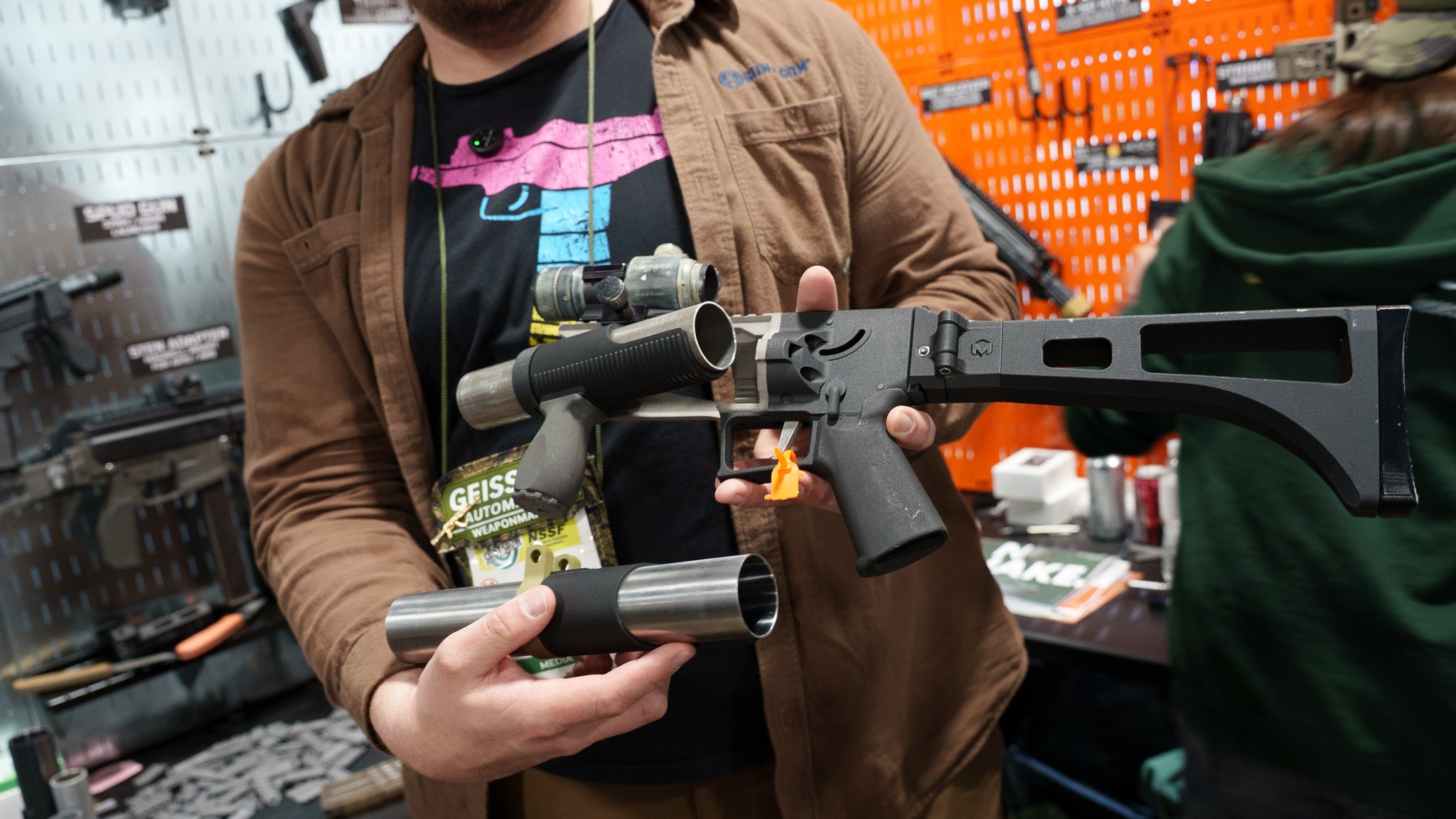 High Tech, Low Cost: Minman Intrigues with STEN Lower and Spud Gun