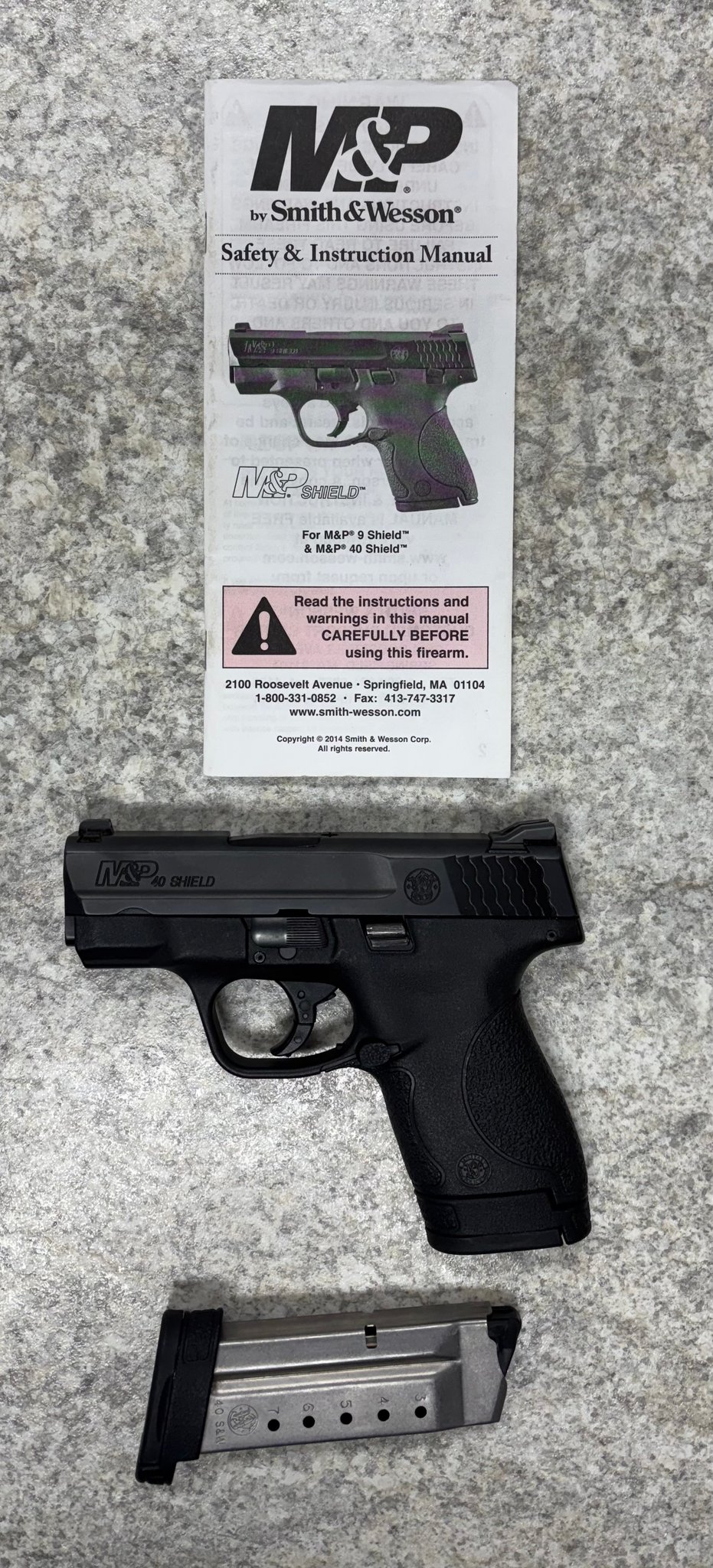 Smith & Wesson M&p 40 Sheild - For Sale, Used - Very-good Condition