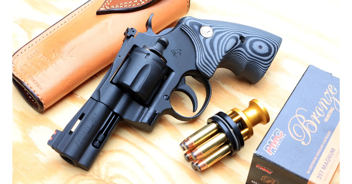Colt Matte Blued Python: Cadillac of Revolvers