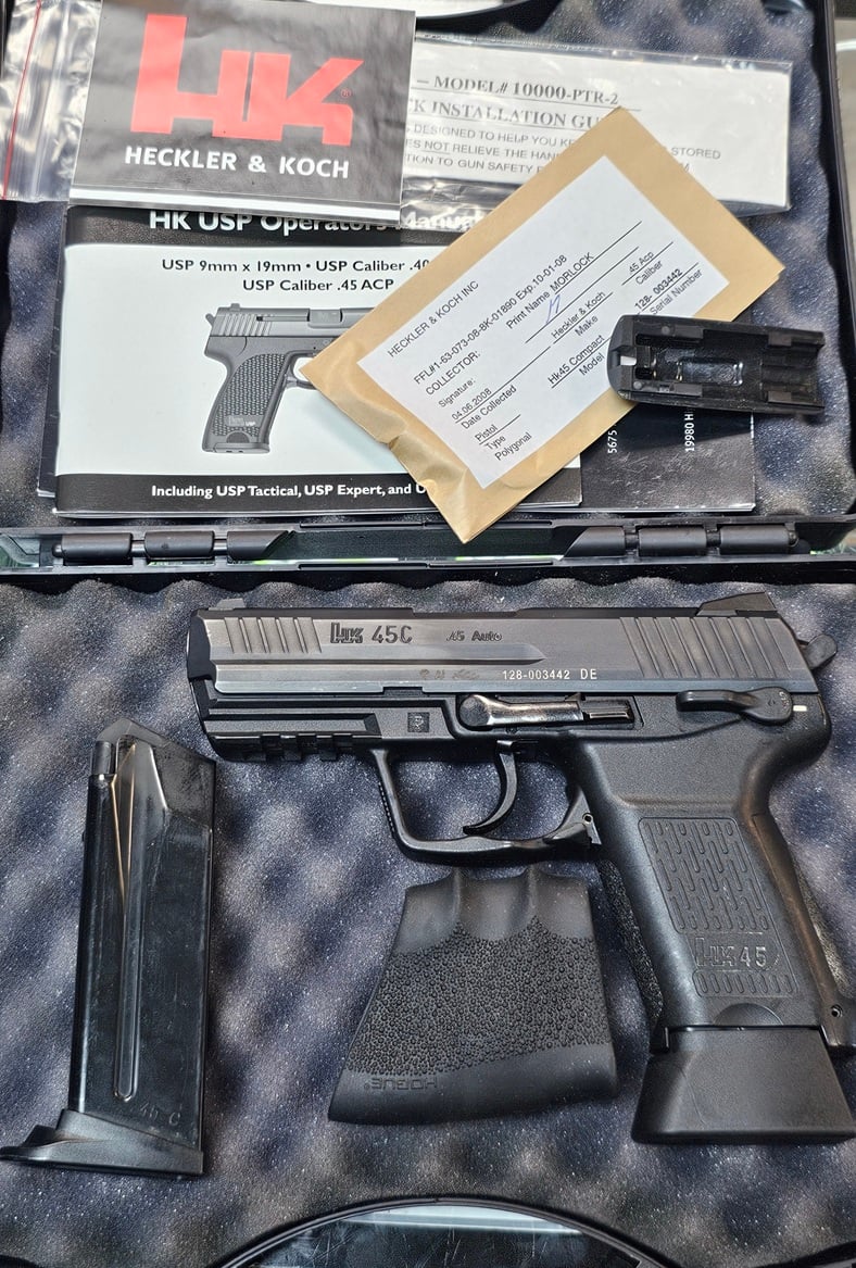 Heckler & Koch Used 45c - For Sale, Used - Good Condition