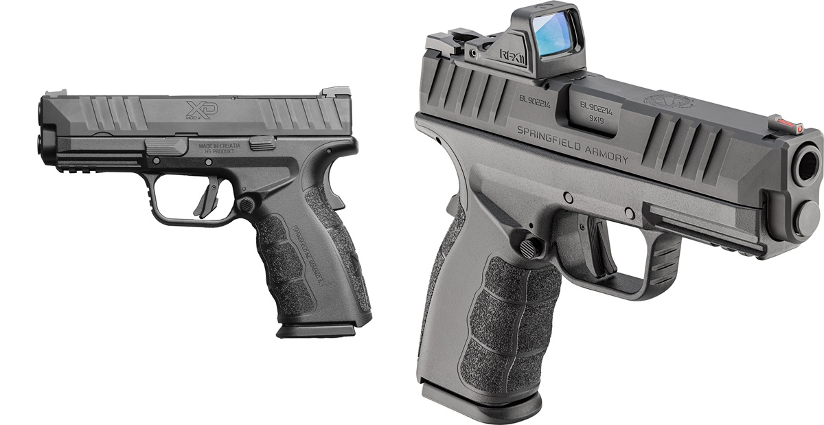 New: Springfield Armory XD Optics Ready Mod 4 9mm Pistol