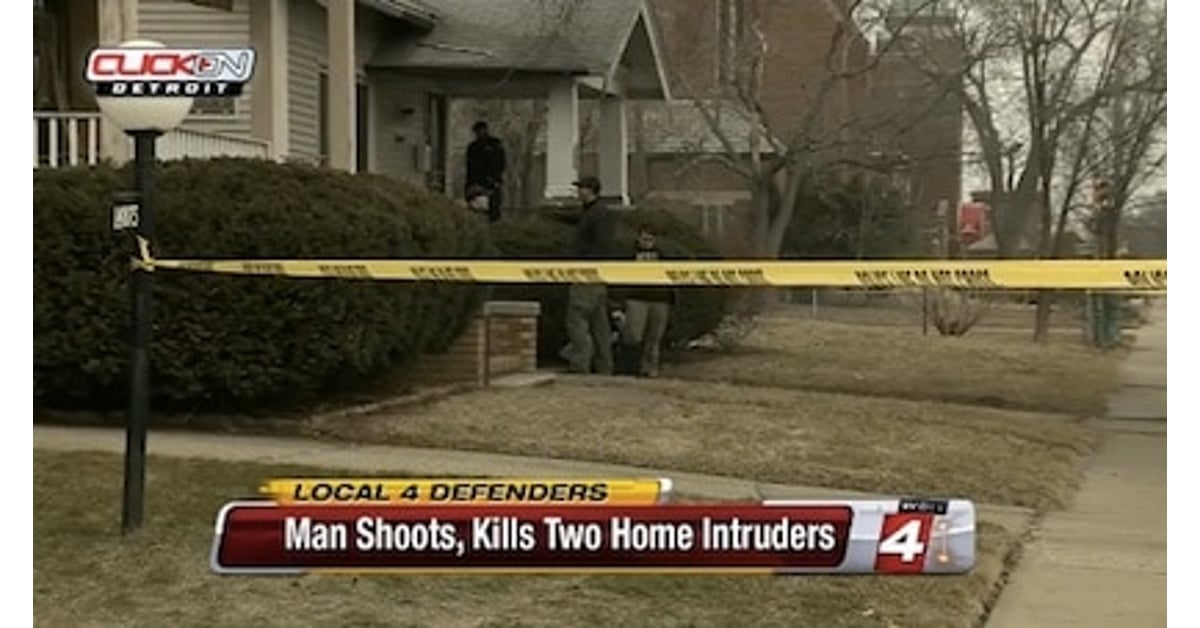 Detroit man fatally shoots two suspected burglars