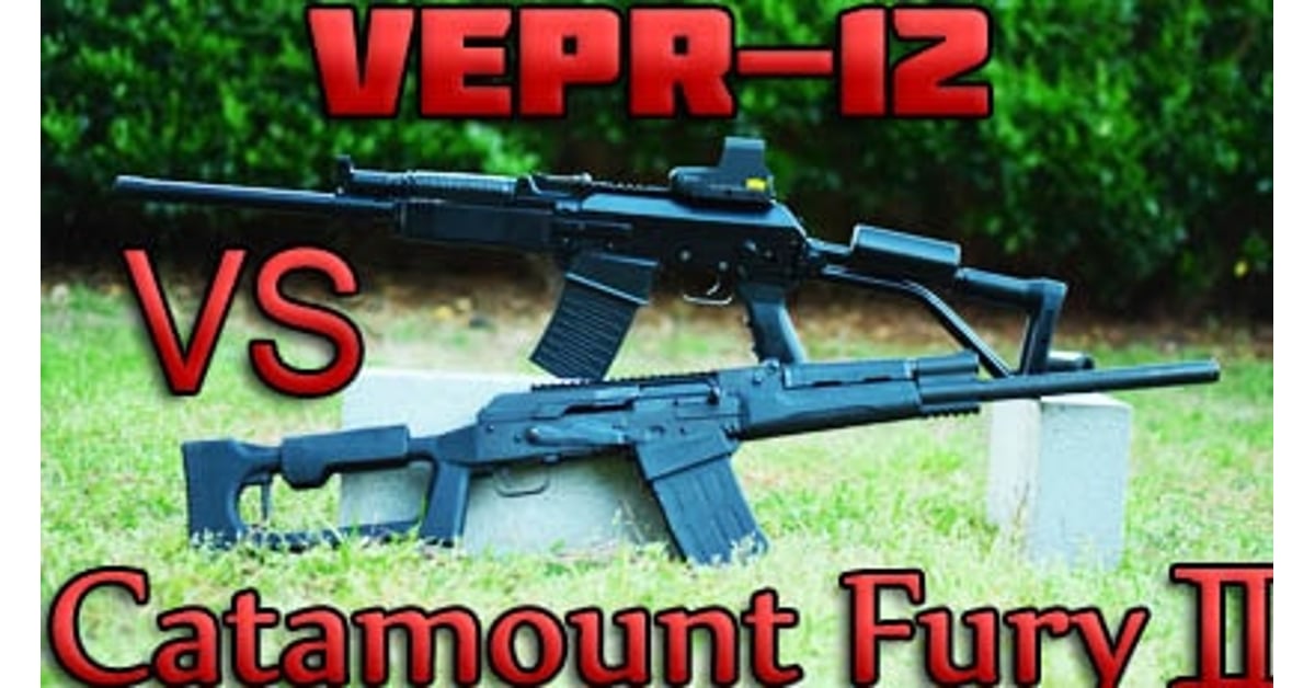 Battle of the mag-fed shotguns: Vepr vs Catamount Fury II