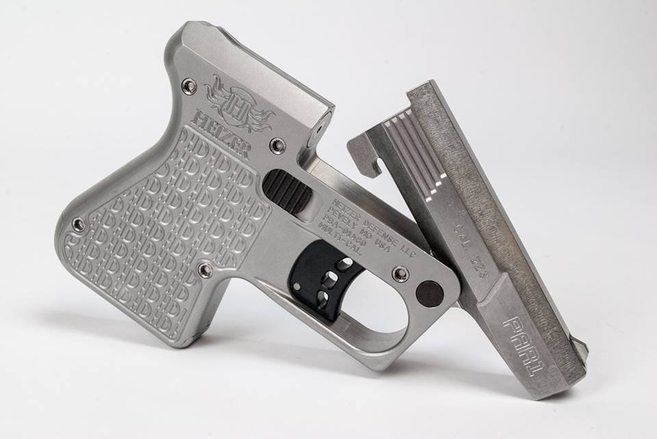 Meet the newest from Heizer: the 'Pocket AR' PAR1 .223 derringer