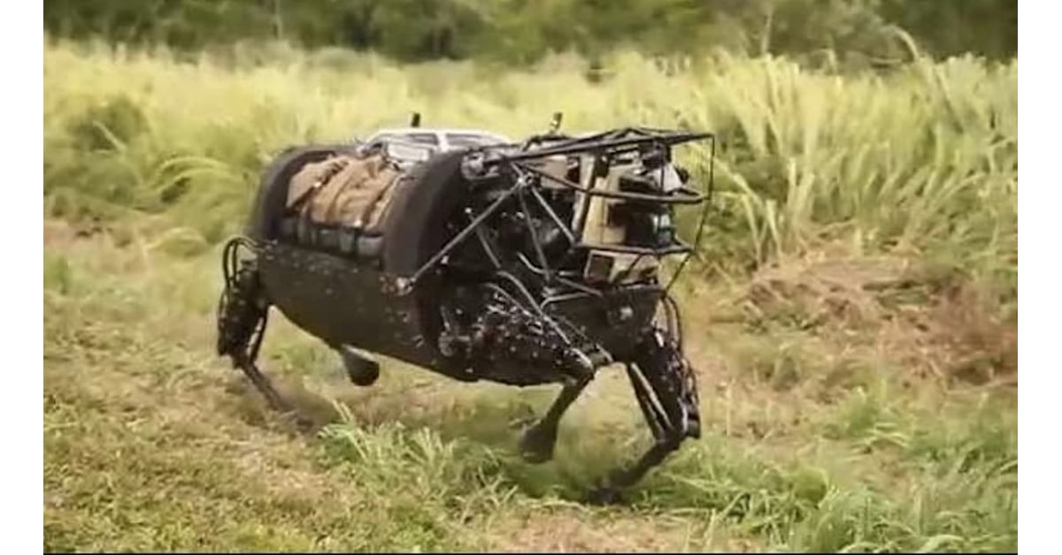 DARPA's Big Dog robot gets first taste of real-world action with U.S ...