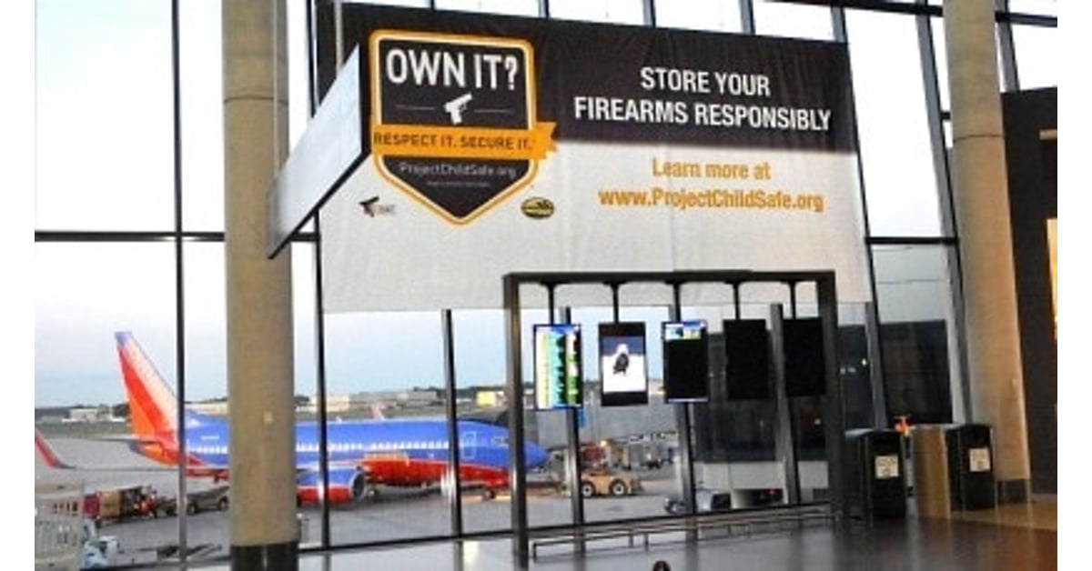 Airport shoots down gun safety ad due to weapon reference (VIDEO)