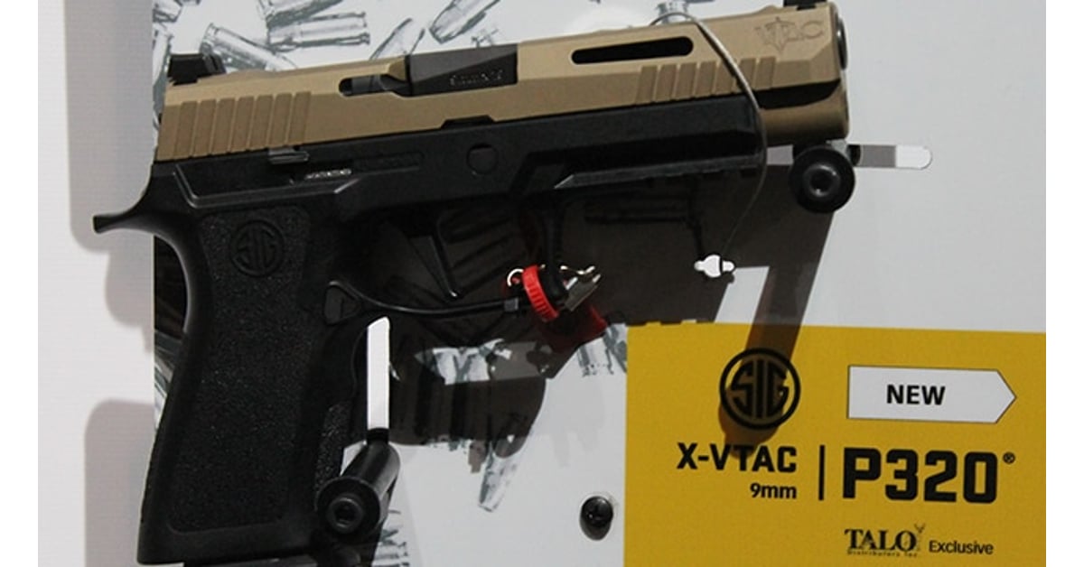 Sig Sauer shows off new P320 X-Series at SHOT