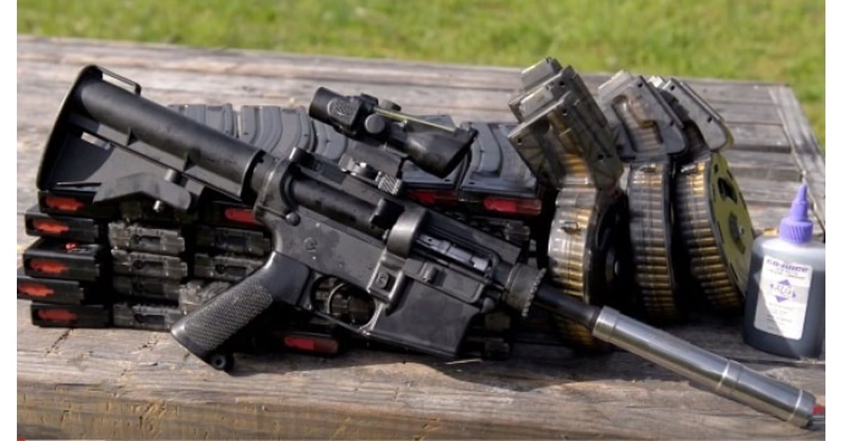 Rimfire meltdown: Select-fire AR-22 to the point of no return (VIDEO)