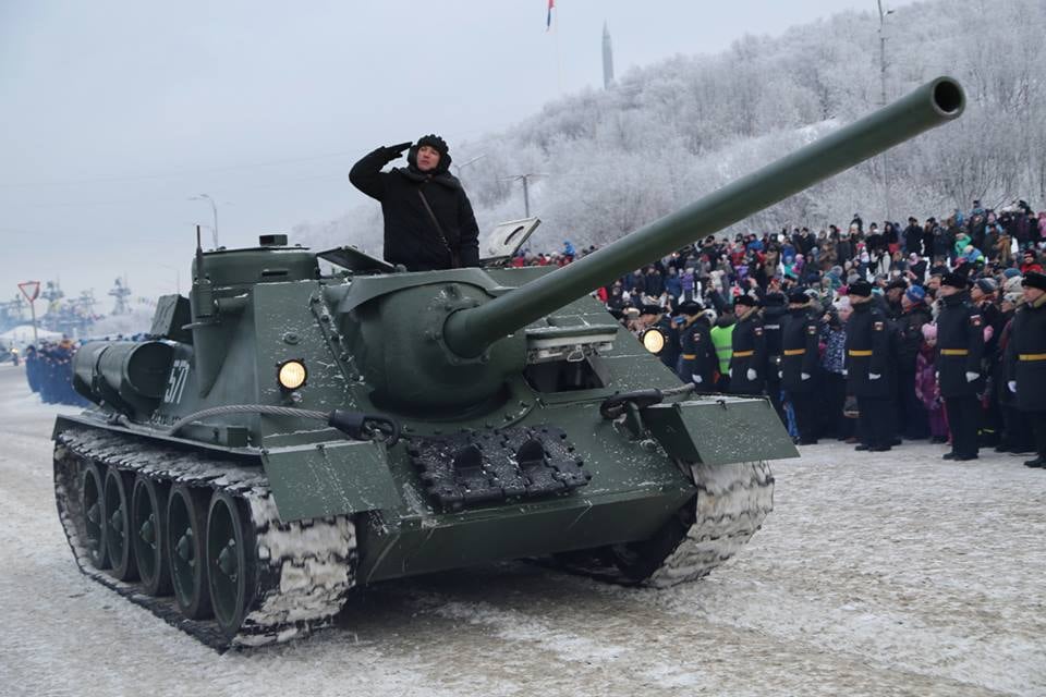 Recent military parade shows the Russians never really throw anything ...