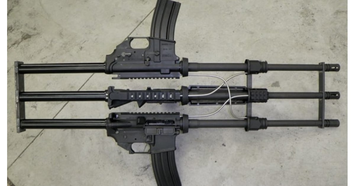 The odd and forgotten Trimese-16: It's like an M16, but in a 3-pack (VIDEO)