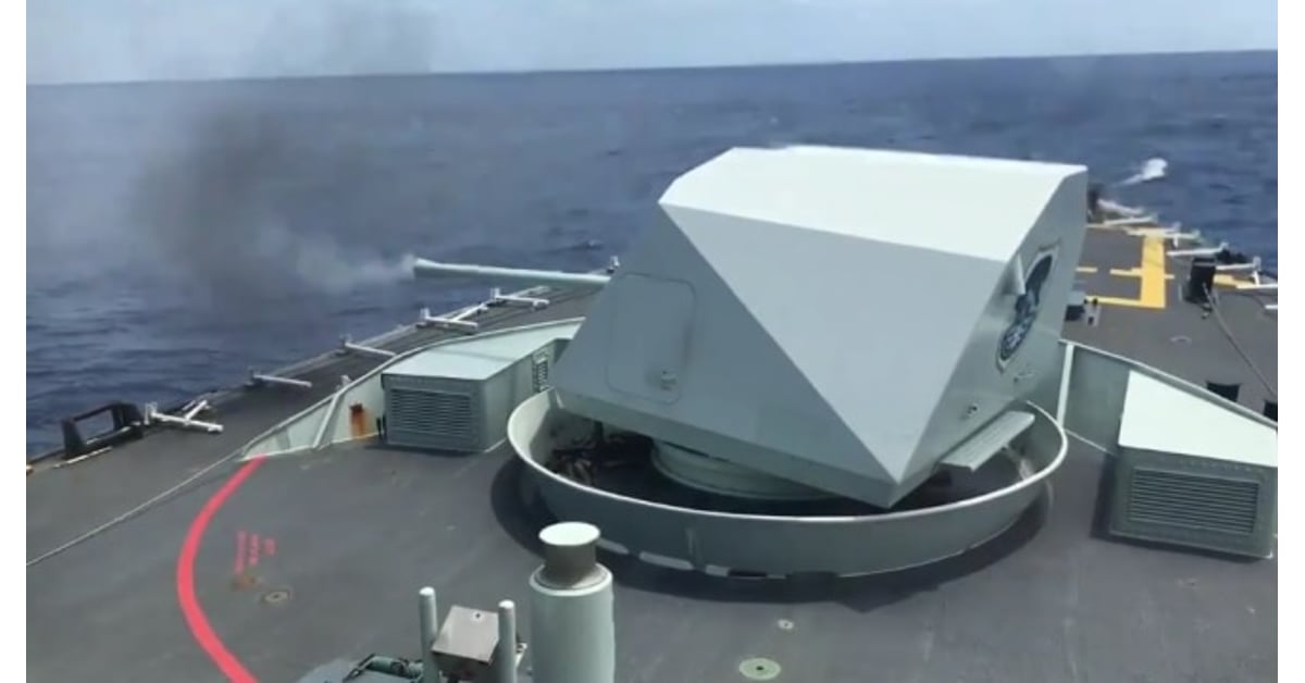 Blasting a killer tomato with a 57mm gun (VIDEOS)